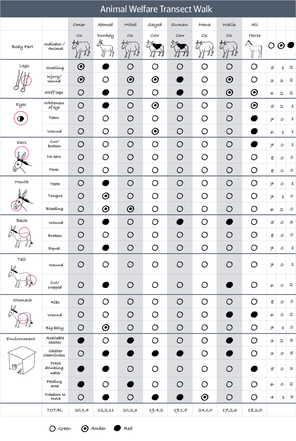 T22 Animal Welfare Transect Walk/Participatory Welfare Needs Assessment ...